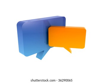 Isolated Chat Box Stock Illustration 36290065 | Shutterstock