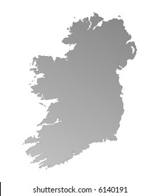 Couple Set Mapgray Map Ireland Vector: เวกเตอร์สต็อก (ปลอดค่าลิขสิทธิ์ ...