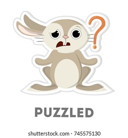 715 Confused bunny Images, Stock Photos & Vectors | Shutterstock