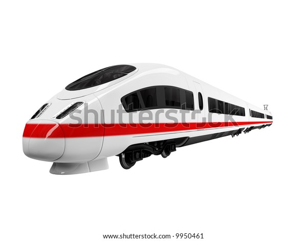 Isolated White Train On White Background 스톡 일러스트 9950461 | Shutterstock