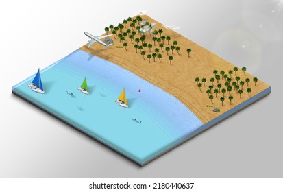 3,501 Isometric Coast Images, Stock Photos & Vectors | Shutterstock