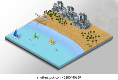3,501 Isometric Coast Images, Stock Photos & Vectors | Shutterstock