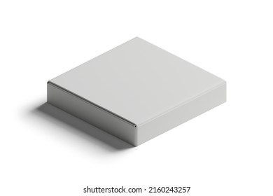Isometric View Blank Box Packaging Mockup Stock Illustration 2160243257 ...