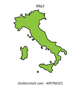 5,821 Drawing italy map Images, Stock Photos & Vectors | Shutterstock