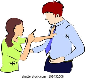 839 Jealous woman Stock Illustrations, Images & Vectors | Shutterstock