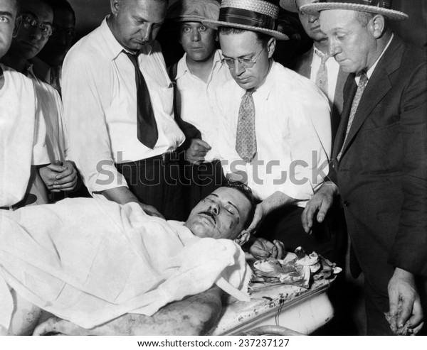 John Dillinger Public Enemy No 1: ilustrações stock 237237127 ...