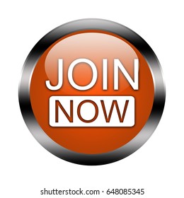 Join Now Button Isolated 3d Illustration Stock Illustration 648085345 ...