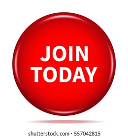 Join Today Button Isolated Stock Illustration 413904862
