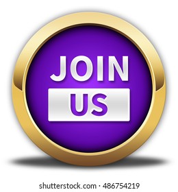 Join Us Button Isolated 3d Illustration Stock Illustration 486754219 ...