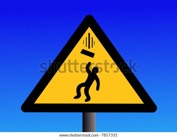 Jpg Beware Falling Objects Sign On Stock Illustration 7857331