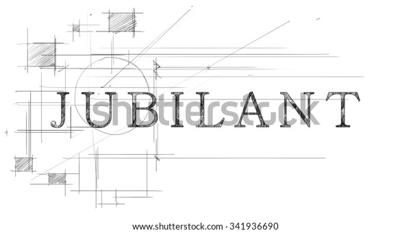 Jubilant Word Stock Illustration 341936690 | Shutterstock