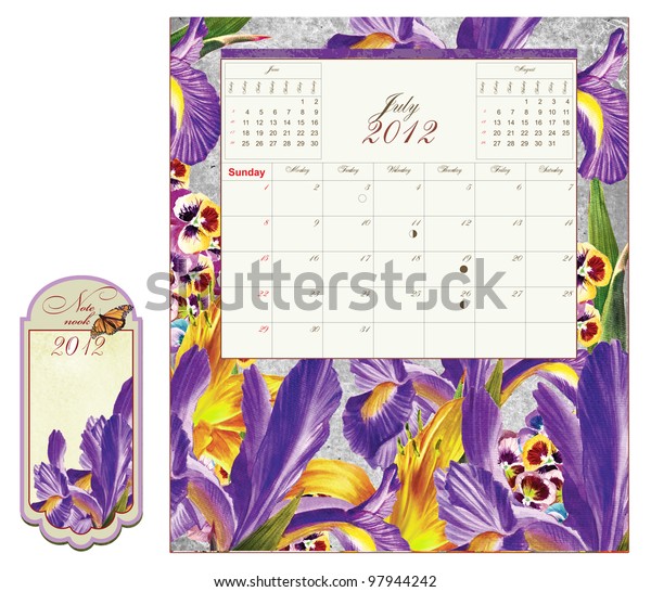Jule Calendar Stock Illustration 97944242 | Shutterstock