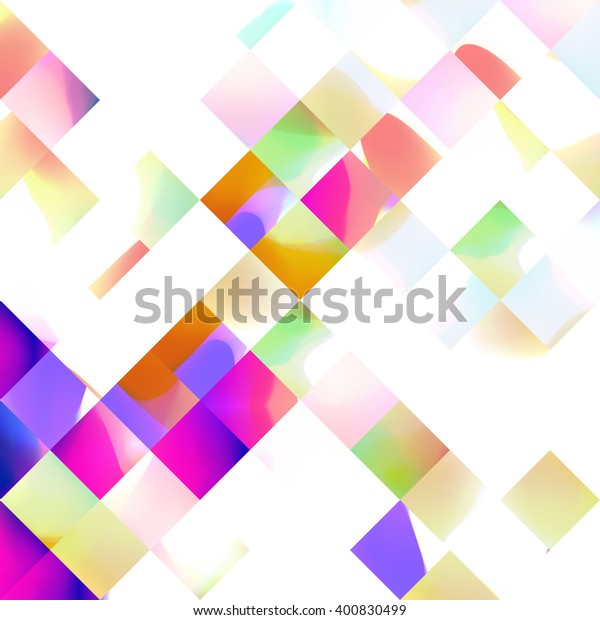 Jumbled Color Smears Pattern Stock Illustration 400830499 | Shutterstock