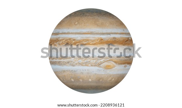 Jupiter Largest Planet Solar System Image Stock Illustration 2208936121 ...