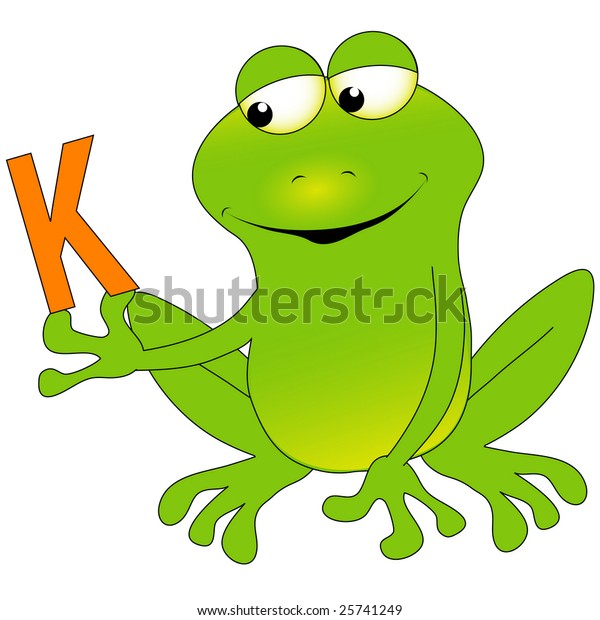 K Frog Stock Illustration 25741249 | Shutterstock