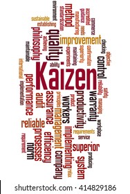 Kaizen Continuous Improvement Process Word Cloud: ภาพประกอบสต็อก 414829186 | Shutterstock