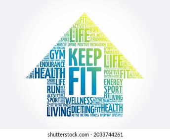 992 Keep fit words Images, Stock Photos & Vectors | Shutterstock