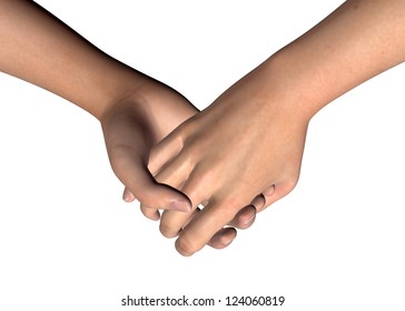 Keep Hands 3d Stock Illustration 124060819 | Shutterstock