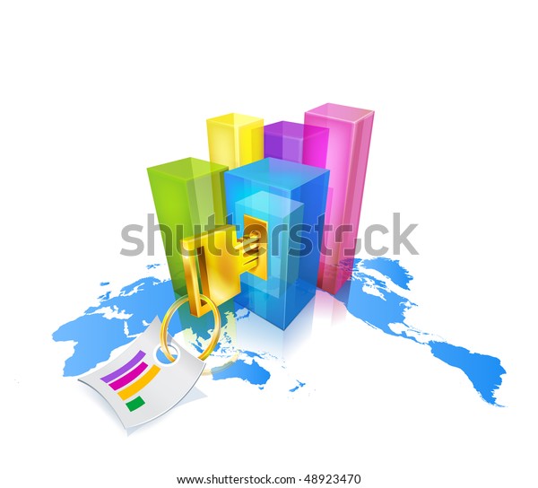 Key Diagram World Map Stock Illustration 48923470 | Shutterstock