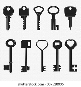 Key Icon Logo Projects Invitations Cards Stock Illustration 359528036 ...