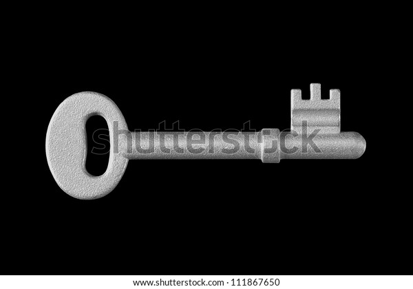 Key On Black Background Stock Illustration 111867650 | Shutterstock