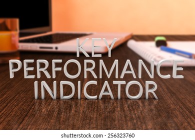 Key Performance Indicator Letters On Wooden Stock Illustration 256323760