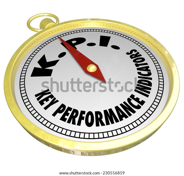 Key Performance Indicator Words Acronym Kpi Stock Illustration ...