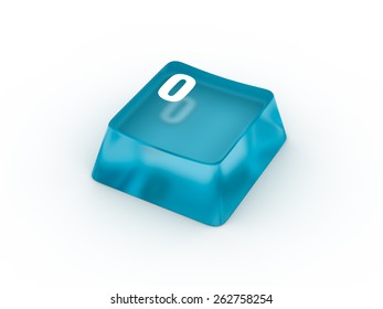 Letter On Transparent Keyboard Button Stock Illustration 266440376 ...