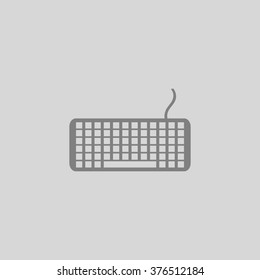 Keyboard Icon Vector Stock Vector (Royalty Free) 1028176663