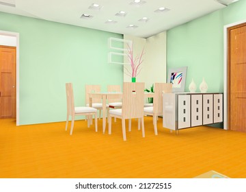 Kind Interior Design Plan Stock Illustration 21272515 | Shutterstock