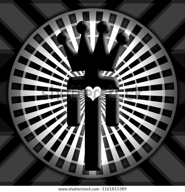 King Shape Illustration Stock Illustration 1161815389 | Shutterstock