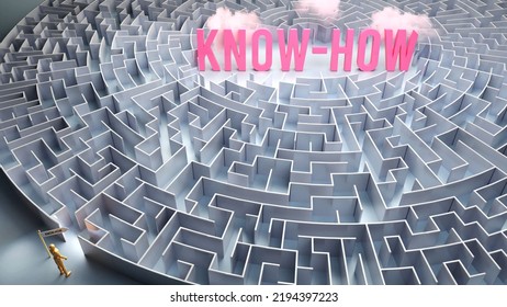 Know How Difficult Path Confusion Frustration Stock Illustration ...