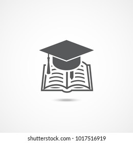 Knowledge Icon On White Background Stock Illustration 1017516919 ...