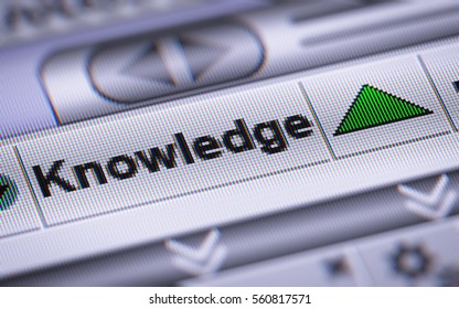 Knowledge On Screen Stock Illustration 560817571 | Shutterstock