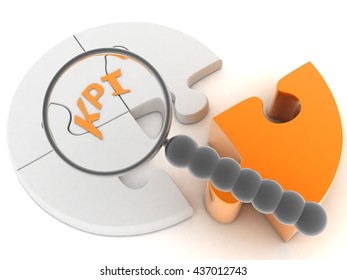 Kpi 3d Rendering Stock Illustration 437012743 | Shutterstock