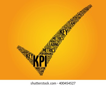 Kpi Key Performance Indicator Check Mark 스톡 일러스트 400454527 | Shutterstock