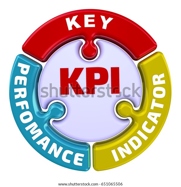 Kpi Key Performance Indicator Check Mark Stock Illustration 651065506