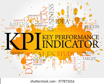 Kpi Key Performance Indicator Word Cloud 스톡 일러스트 377871016 | Shutterstock