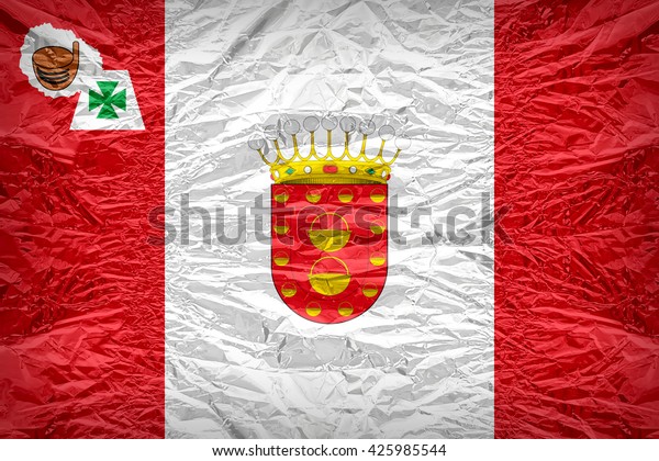 La Gomera Flag Pattern Overlay On Stock Illustration 425985544 ...
