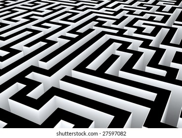 Labyrinth Stock Illustration 27597082 | Shutterstock