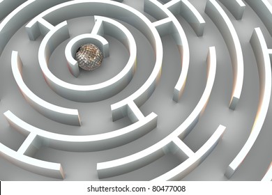 Dark Basement Empty Room Interior Concrete Stock Illustration ...
