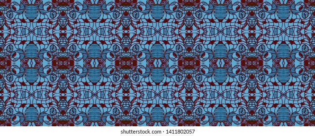 Lace Pattern Delicate Texture Crochet Seamless Stock Illustration ...