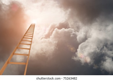 Ladder Break Clouds Stock Illustration 75263482 | Shutterstock