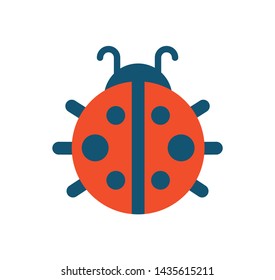 Ladybug Dots Bug Creature Antenna Pattern Stock Illustration 1435615211 ...
