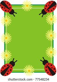 Ladybug Frame Stock Illustration 77548234 | Shutterstock