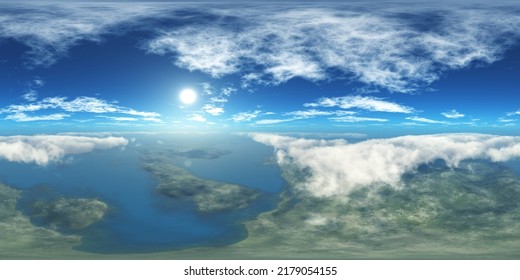 Landscape Environment Map Hdri High Resolution Stock Illustration ...