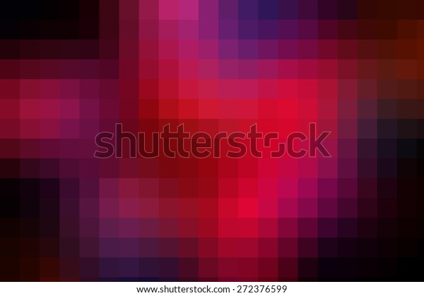 Large Pixels Colorful Bright Background Pixel Stock Illustration ...