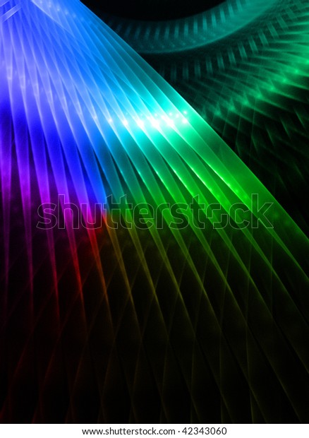 Laser Light Background Stock Illustration 42343060