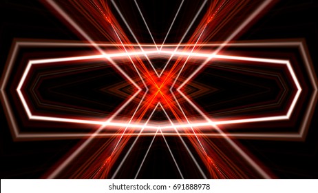Lasers Kaleidoscope Stage Visual Loop Concert Stock Illustration ...