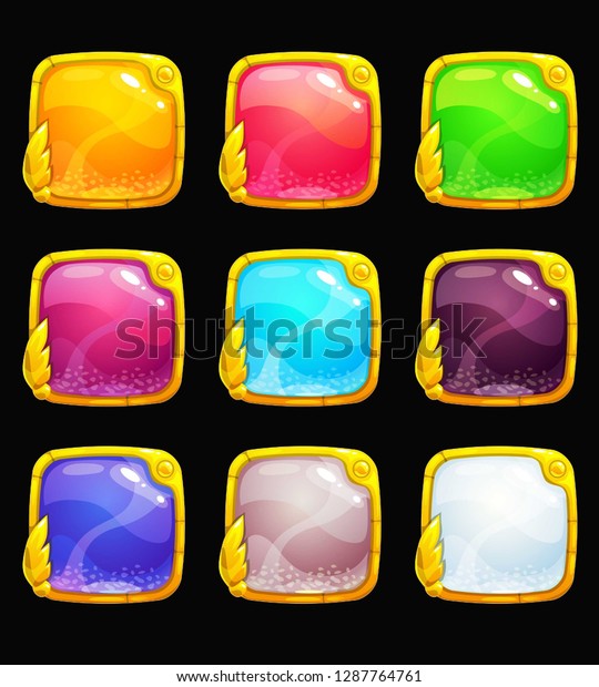 Latest Full Color Sprite Button Stock Illustration 1287764761 ...